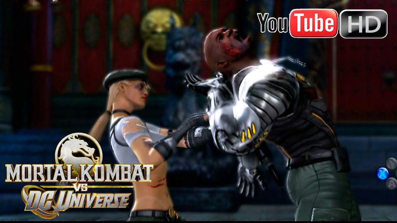 Mortal Kombat VS DC Universe [Xbox 360] - Jax Vs Sonya | Full HD - YouTube