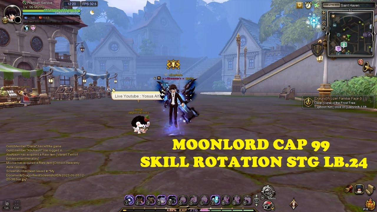 Moonlord STG LB 24 Showcase and Skill Rotation - Dragon Nest Ethernum ...