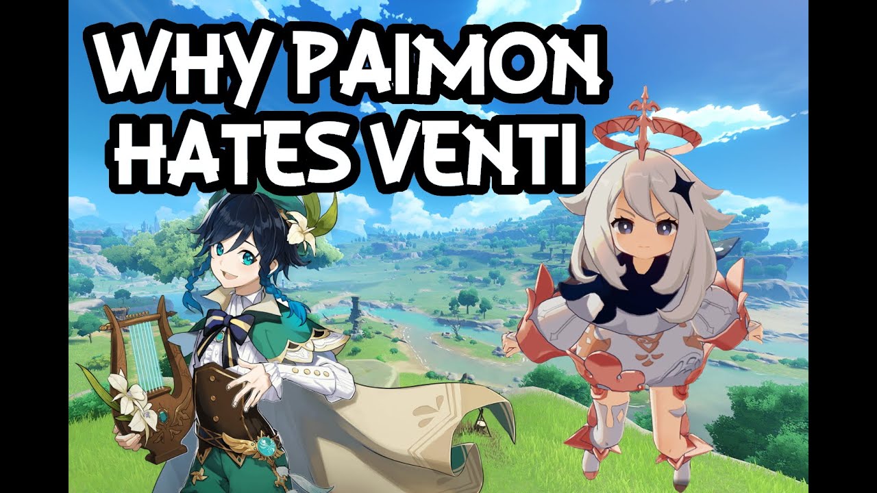 This Is Why Paimon Hates Venti l Genshin Impact - YouTube