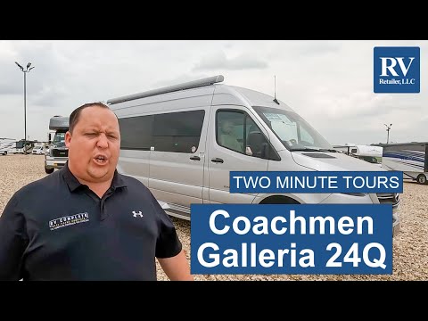 Coachmen Galleria 24Q Motorhome Tour with Matt's RV Reviews - YouTube