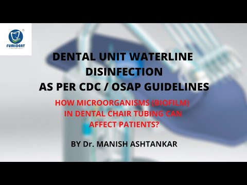 What is Dental unit water line disinfection - YouTube