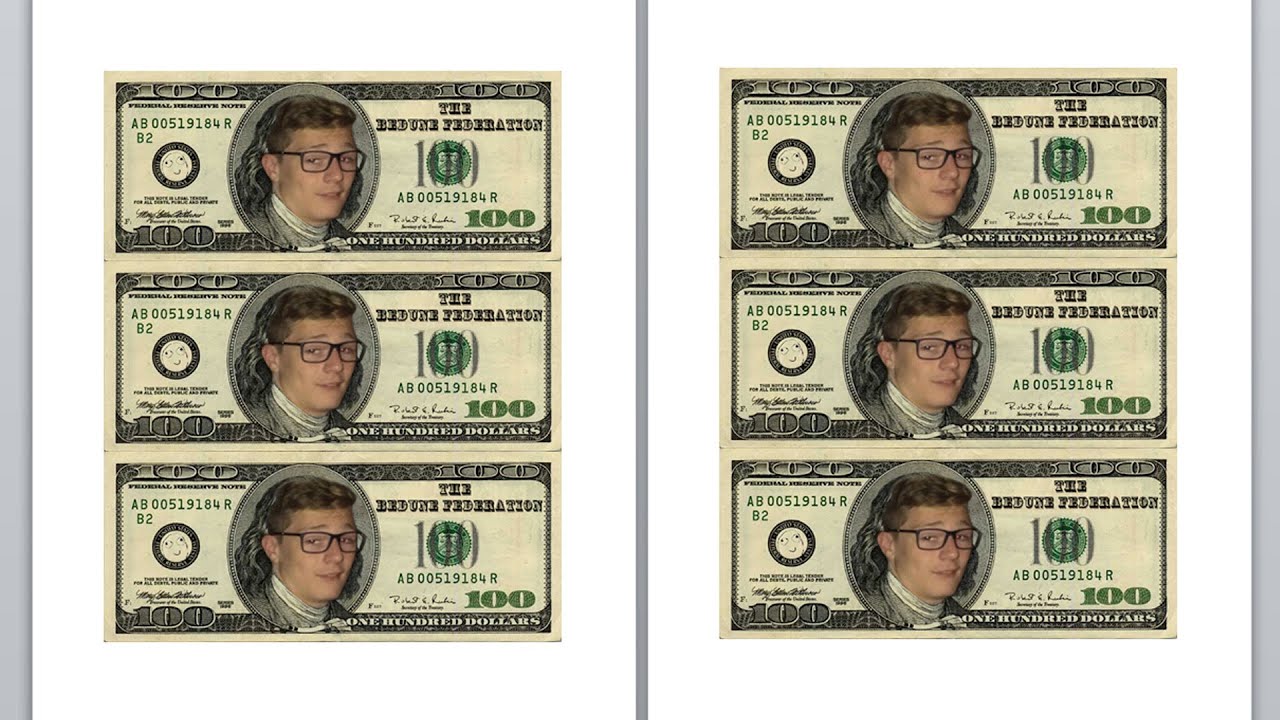 How To Print Meme Money - YouTube