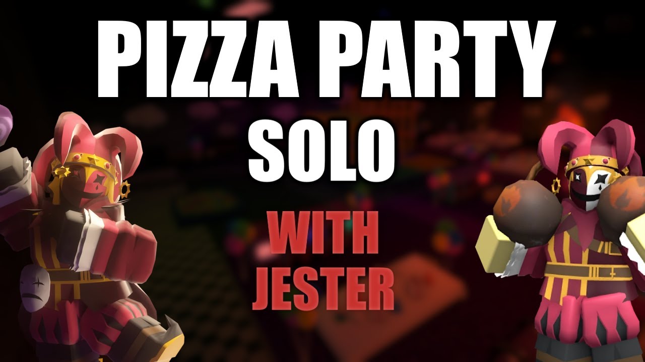 Pizza Party Solo with JESTER | Tower Defense Simulator | Roblox - YouTube