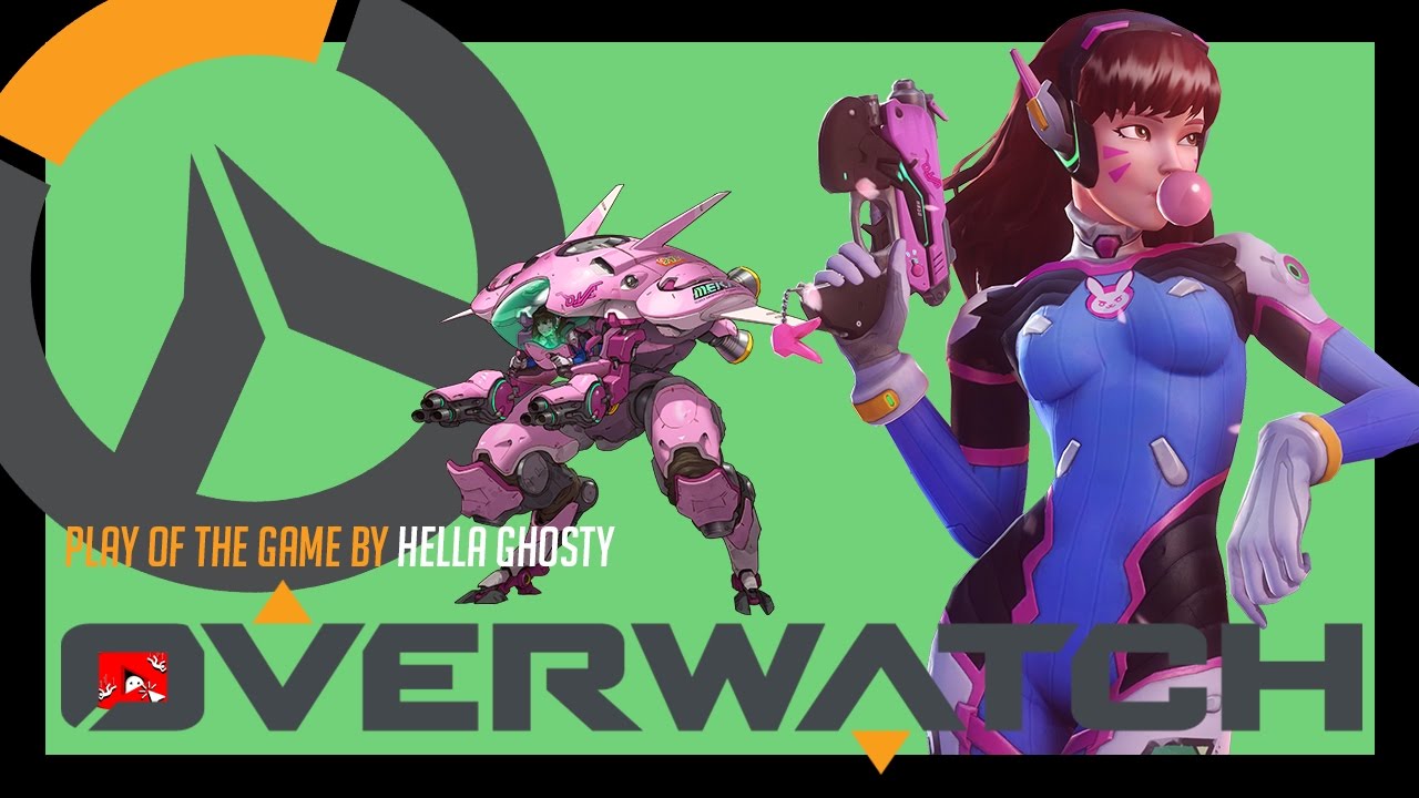The Very First 3 D.Va Plays of the Game in Overwatch!! - YouTube