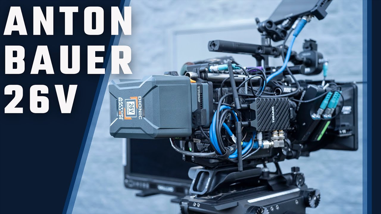 26V Power Hungry Multi Tool for Cinema | Anton Bauer - YouTube
