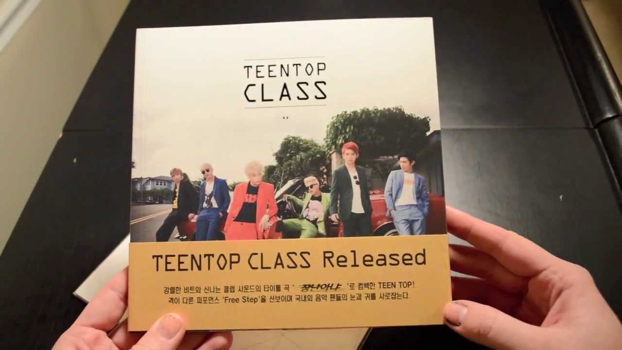 Unboxing Teen Top Class + Special Limited Photo Book/Collection - YouTube