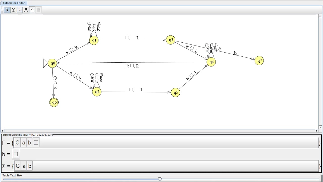Turing Machine to recognize Palindrome (TM Design) - Part 2 - YouTube