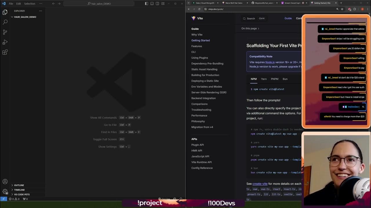 #100Devs - Let's Build a Full-Stack Site for a Hair Salon! - YouTube