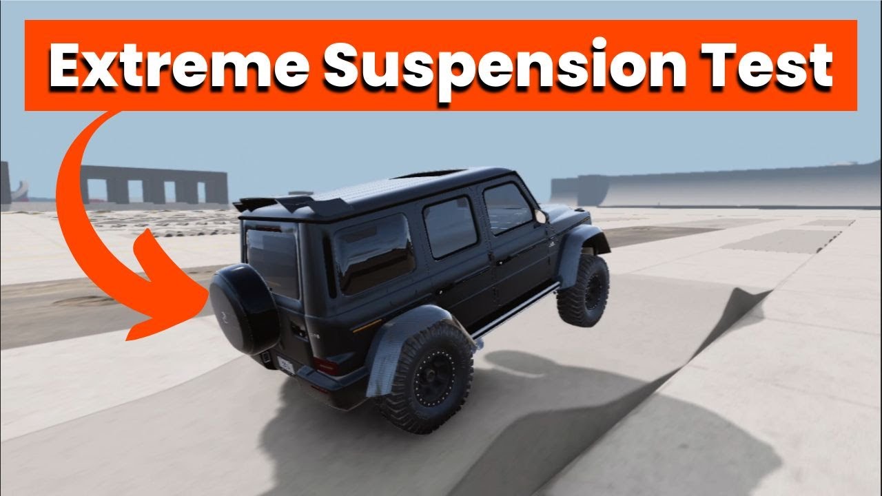 Beamng Drive - Mercedes AMG G Class Suspension Test | DS Gaming | India ...