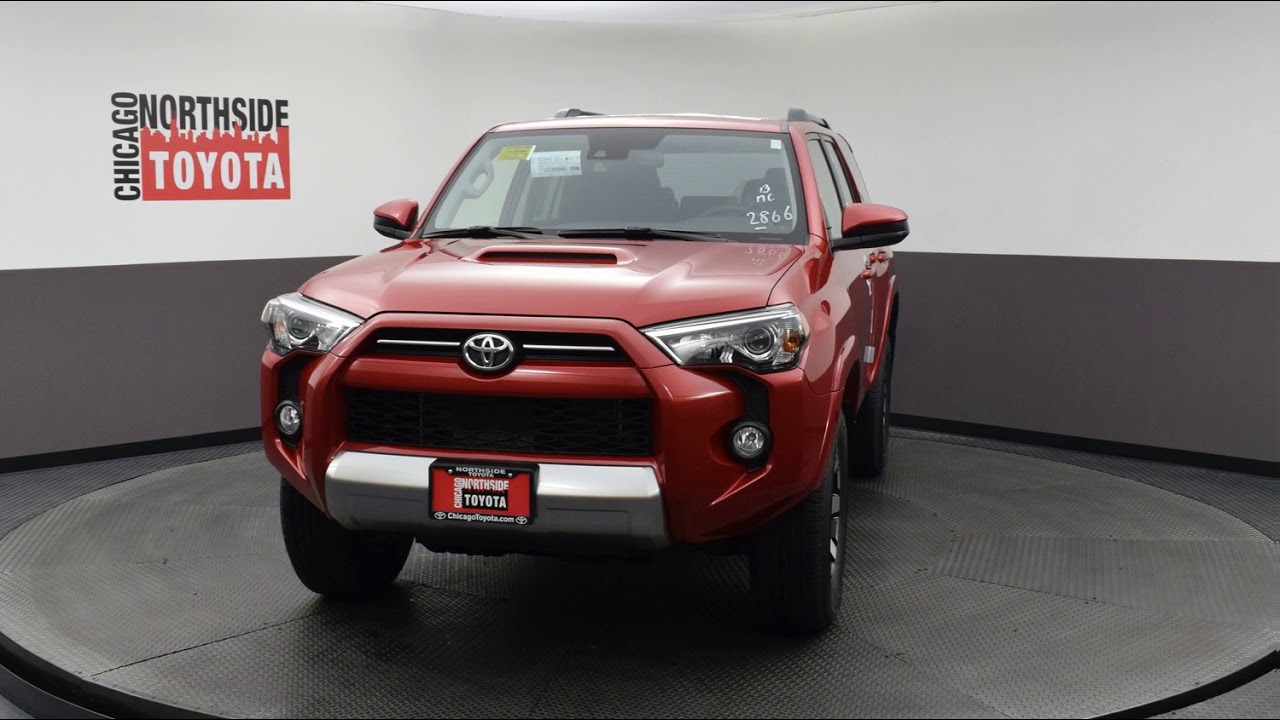 2020 BARCELONA RED METALLIC Toyota 4Runner Sport Utility #N22768 - YouTube