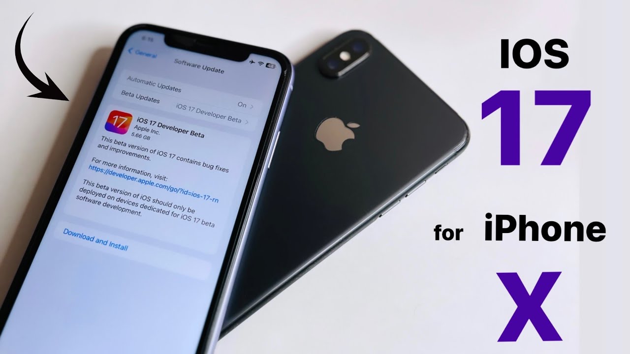 iOS 17 update for iPhone X || How to install IOS 17 in iPhone x ...