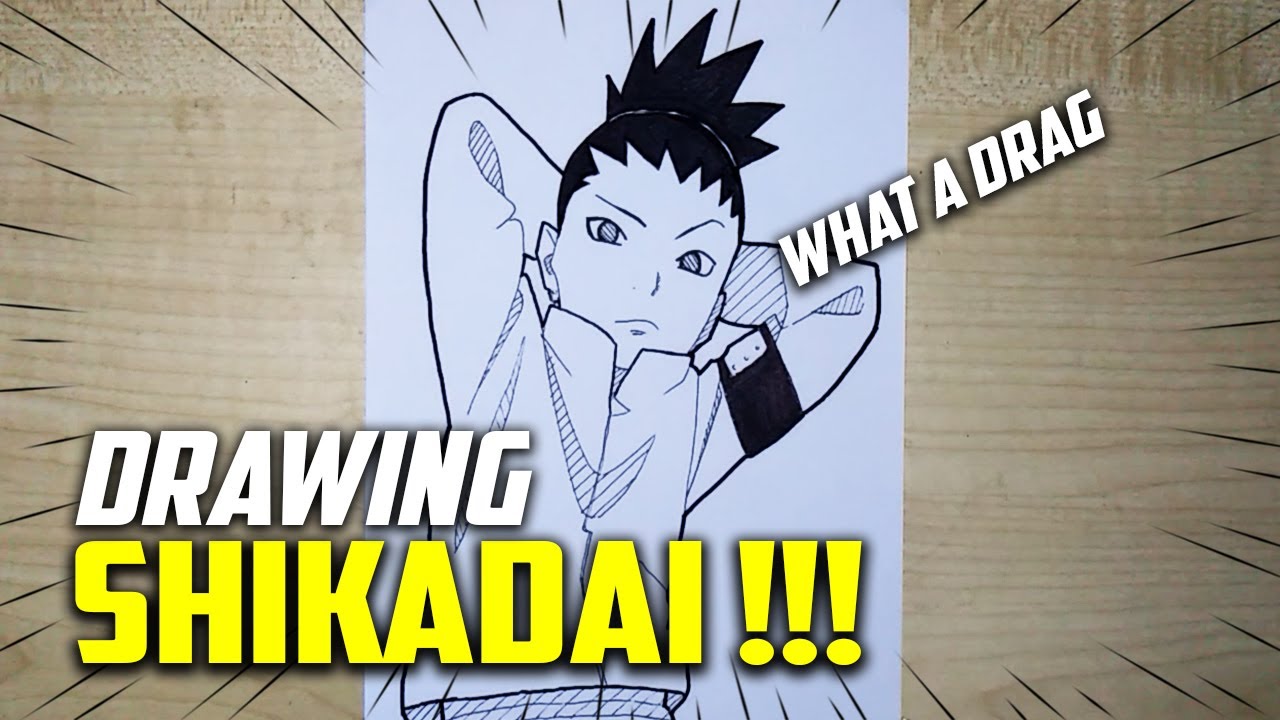 Drawing SHIKADAI NARA (奈良シカダイ) | Boruto: Naruto Next Generations ...