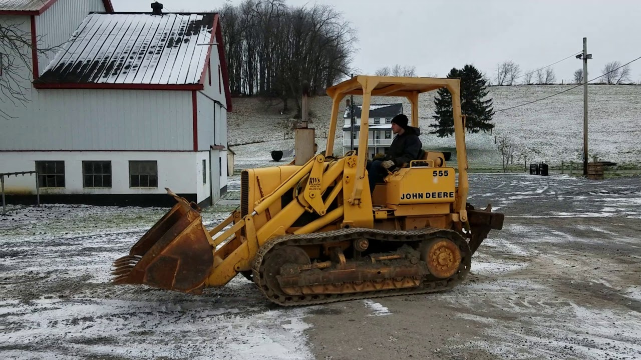 1978 John Deere 555A Tracked Crawler Loader For Sale: Running ...