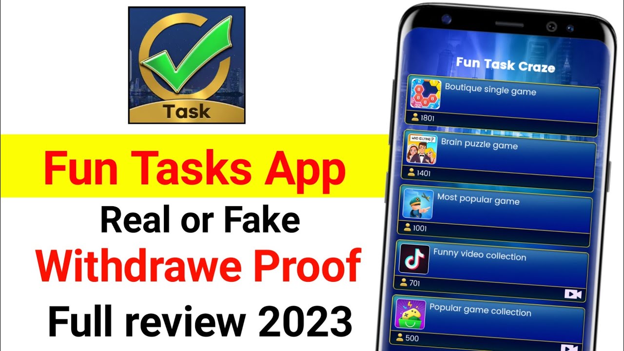 Fun Task Craze App Fun Task Craze Realor Fake Fun Task Craze App ...