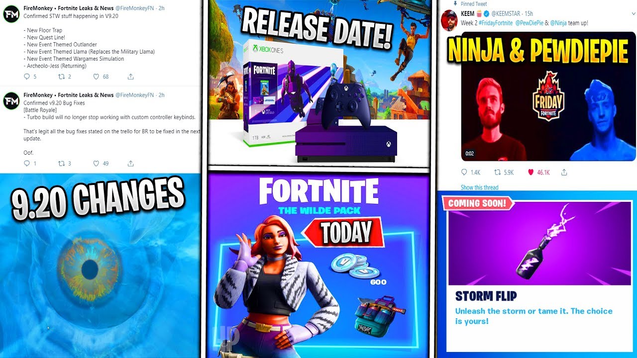 *NEW* Fortnite: STORM FLIP Item, 9.20 Update, Wilde Pack OUT NOW ...