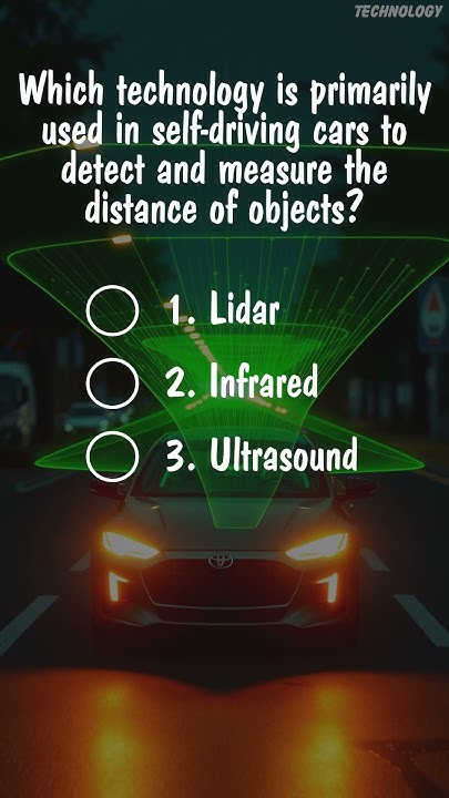 THIS Powers the Future of Self-Driving Cars 🚗 | MCQ 01 | Technology W1 ...