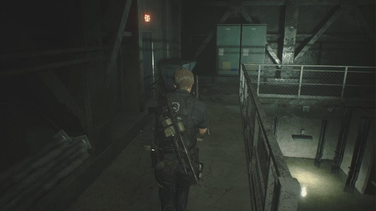 RESIDENT EVIL 2 water injection chamber - YouTube