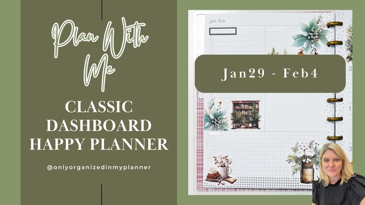 Using the Same Live Love Posh Stickers in Three Planners - YouTube