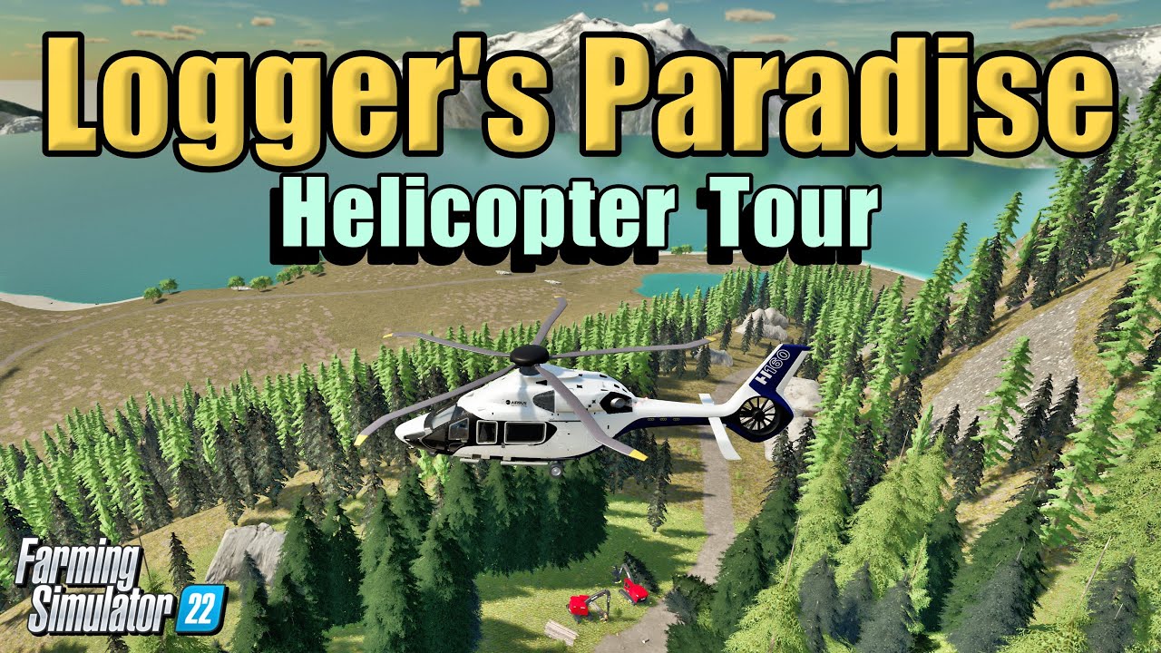 Fly over Logger's Paradise: Unveiling the New 2022 FDR Logging Map in ...