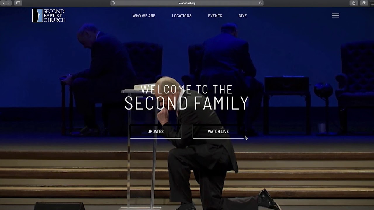 Finding Online Worship | Second Baptist Church Houston - YouTube