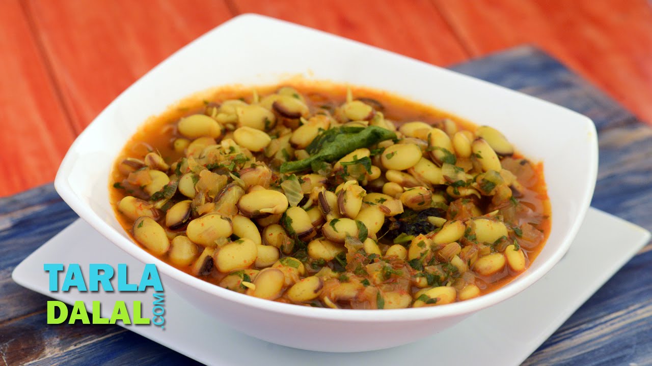 Sprouted Vaal ki Usal (Iron Rich Recipe) by Tarla Dalal - YouTube