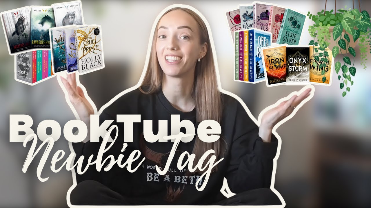 BookTube Newbie Tag | My First Video #booktube - YouTube