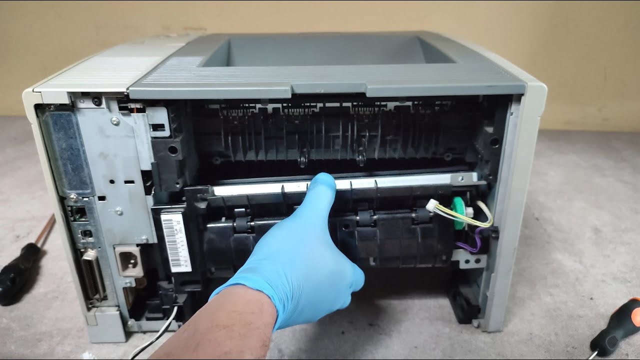 HOW TO REPLACE THE FUSER UNIT HP LASERJET 2400, 2410, 2420, 2430, P3005 ...