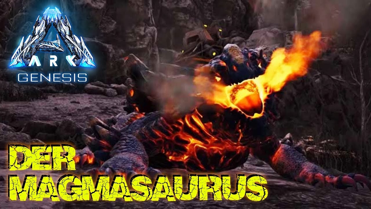 Ark Genesis Magmasaurus Guide **(Deutsch)** - YouTube