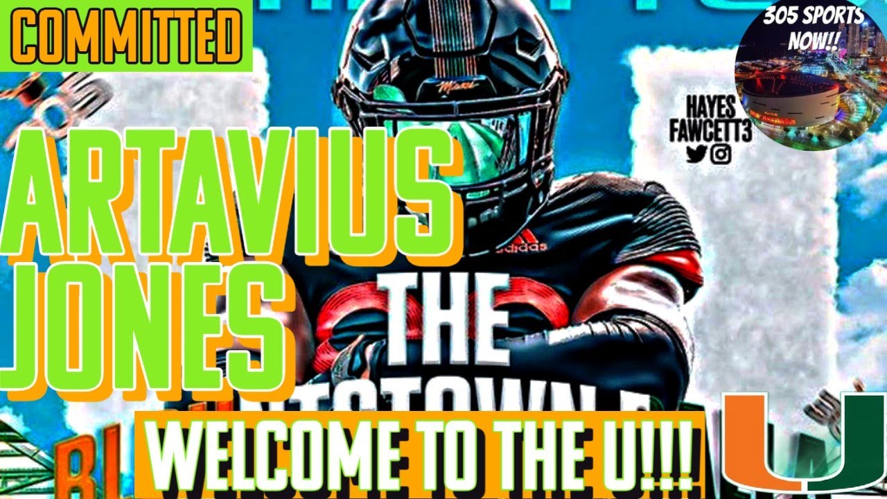 Committed: 4-Star DT Artavius Commits to the Miami Hurricanes!! Welcome ...