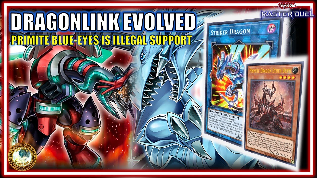INSANE EVOLVED! PRIMITE BLUE-EYES DRAGON LINK Unlocks UNSTOPPABLE ...