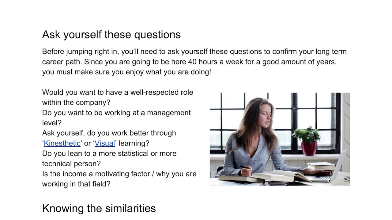 Which Industry Is Better, IT Or Accounting? - Alan Boal - YouTube