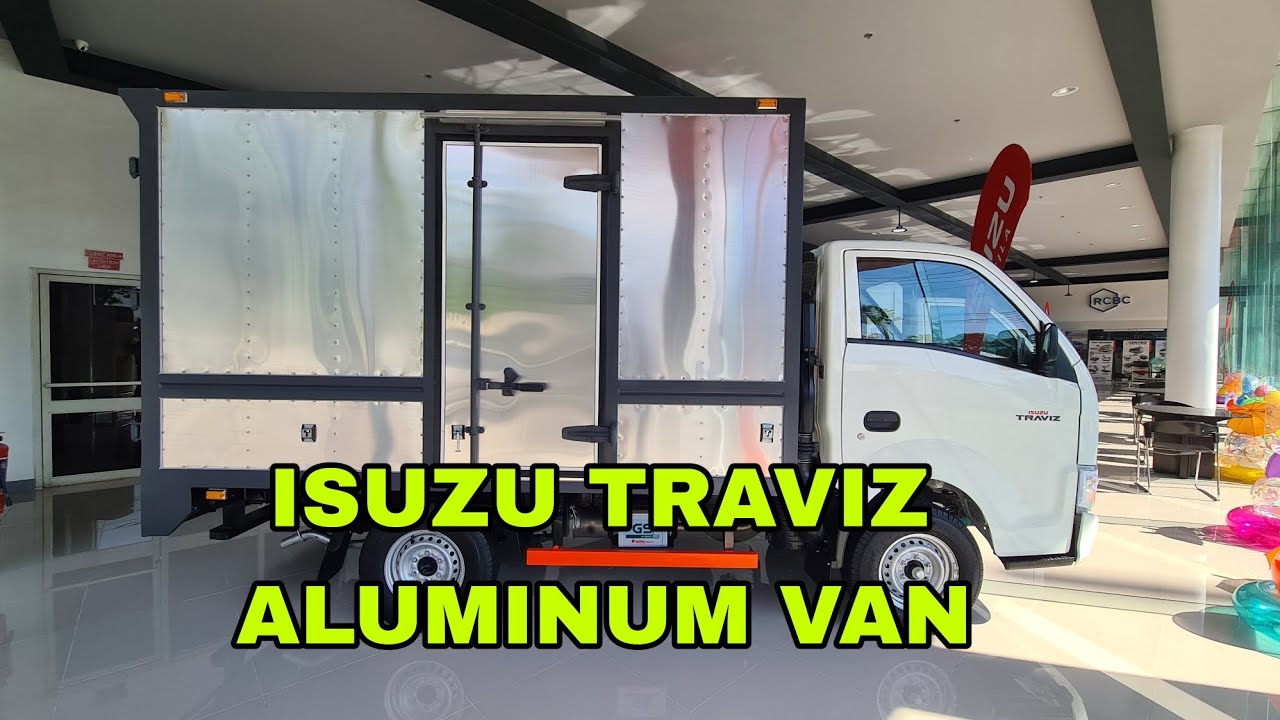 ISUZU TRAVIZ ALUMINUM VAN with Side door riveted - YouTube