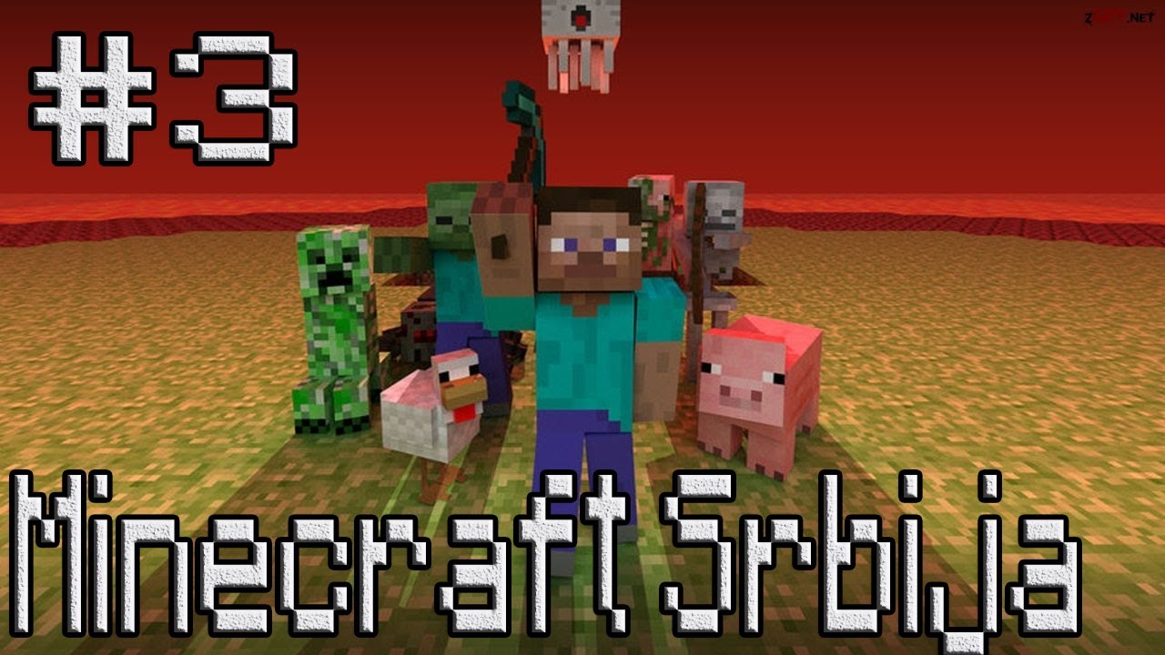 Minecraft Srbija Prezivljavanje Epizoda 3 - Sredjivanje Soba - YouTube