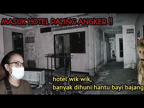 HOTEL MELATI (WIK WIK) TERANGKER !! HOTEL TERBENGKALAI INI BIKIN AKU KETAKUTAN