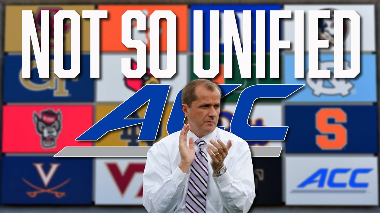 ACC Source Says the Conference is NOT Unified | Conference Realignment ...