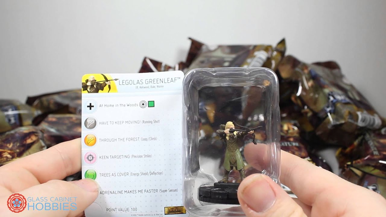 The Hobbit: The Desolation of Smaug Heroclix Unboxing - YouTube