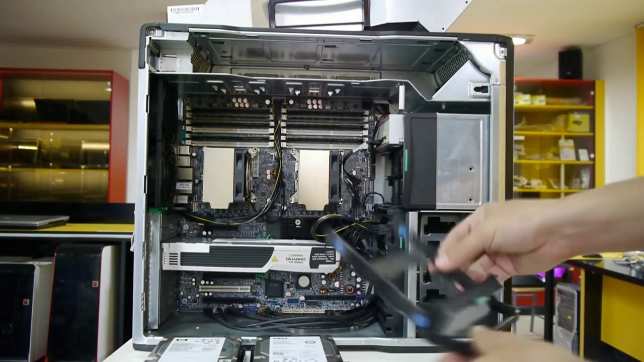 HP Z800 Workstation - YouTube