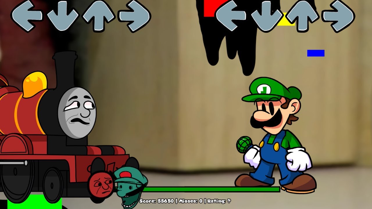 [SWAP] FNF Thomas and Friends VS Mario All Phases Sings Sliced Pibby ...