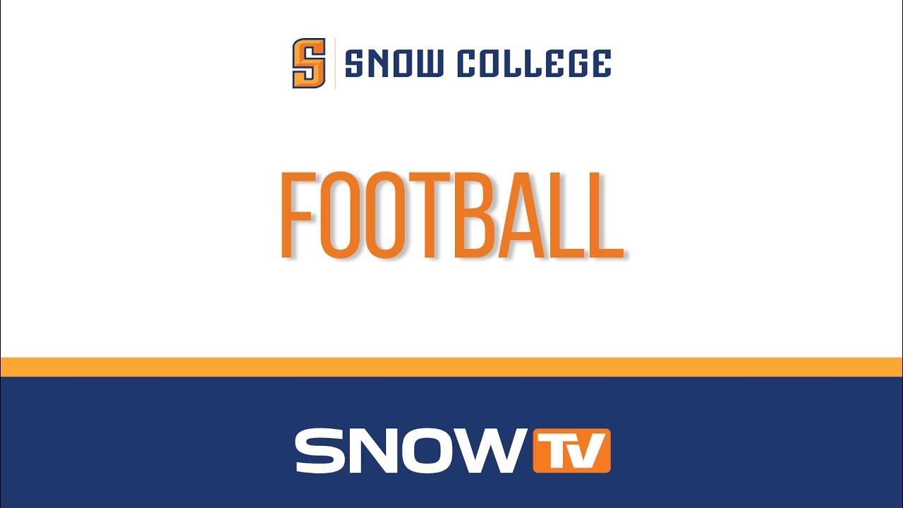 Snow College Football: Snow vs. Gordons FA &SA 9-4-2021 - YouTube