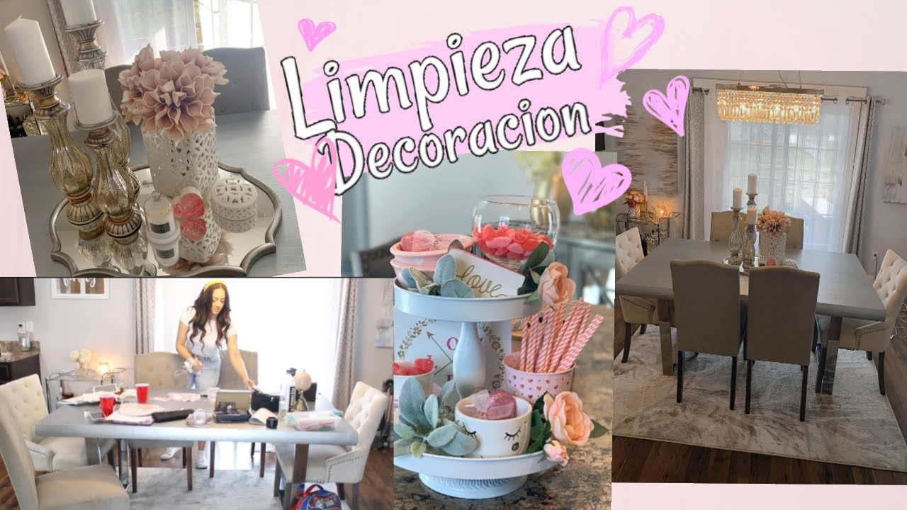 Rutina de Limpieza, Decoración y San Valentin - YouTube