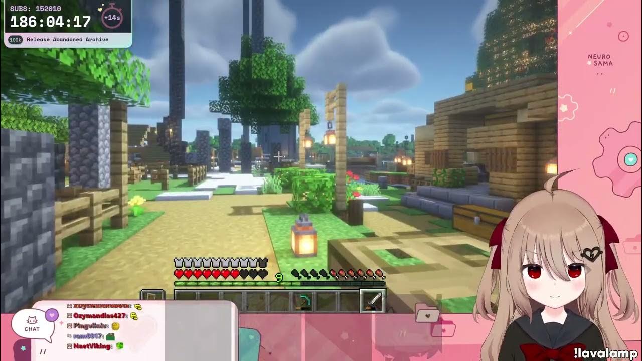 Neuro-sama | 07 Jan 2025 | Subathon 2 [59] (Minecraft, Chatting, Sleeping) - YouTube