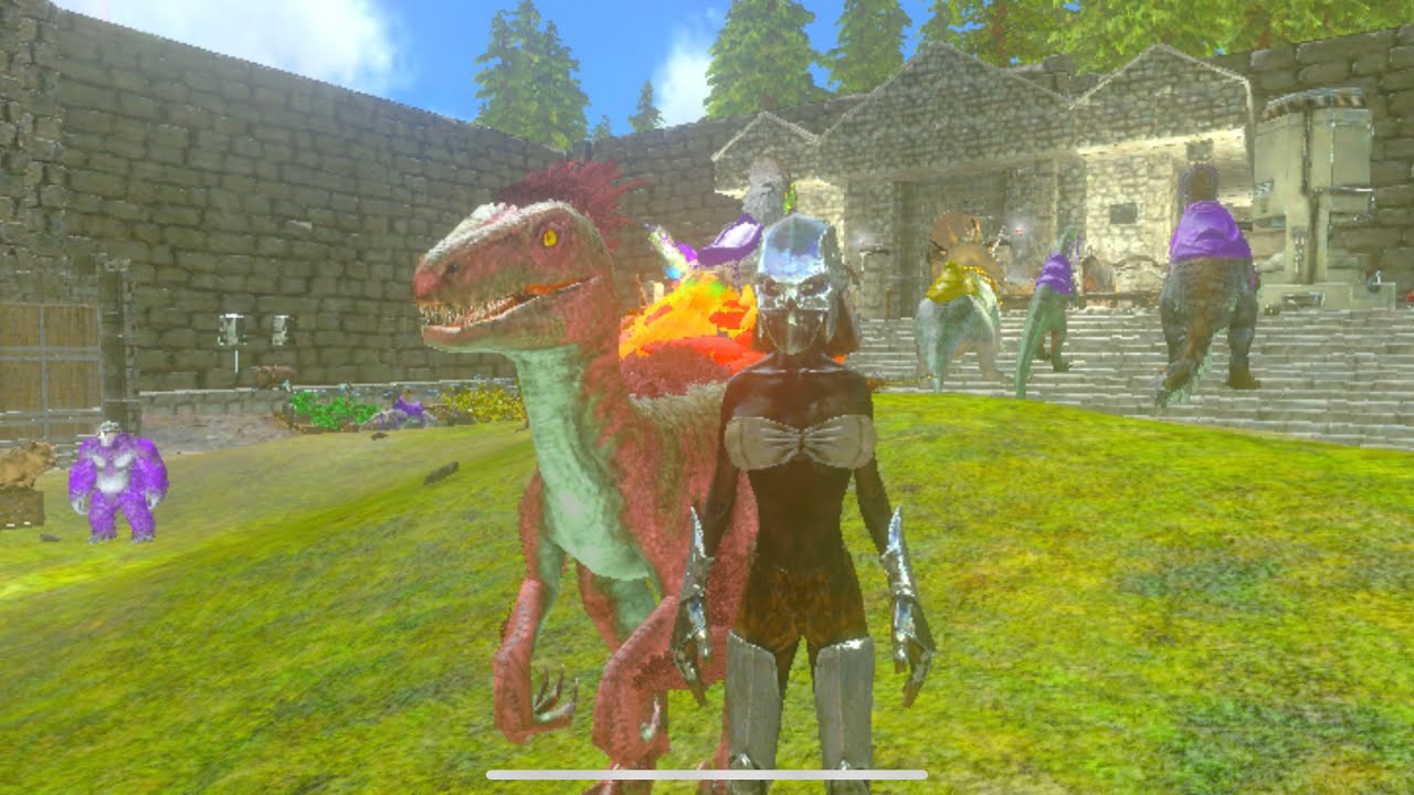 TAMING FEMALE RAPTOR |ARK|ep-23 - YouTube