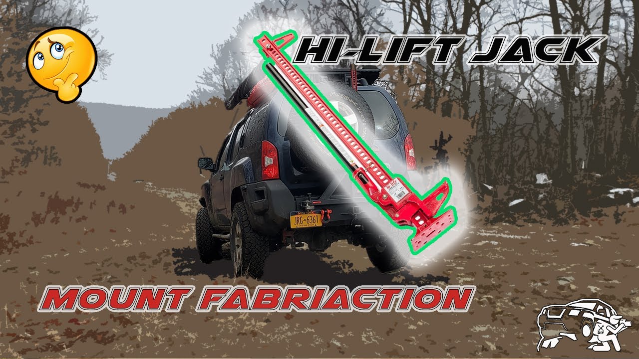 DIY High Lift Jack Mount Plate To DIY Bumper - YouTube