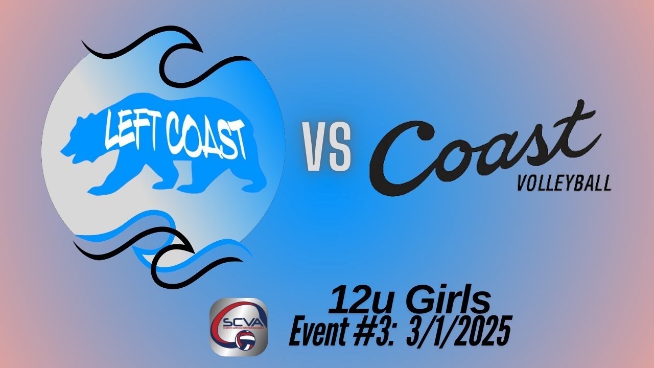 12u Left Coast vs 12u Coast - YouTube