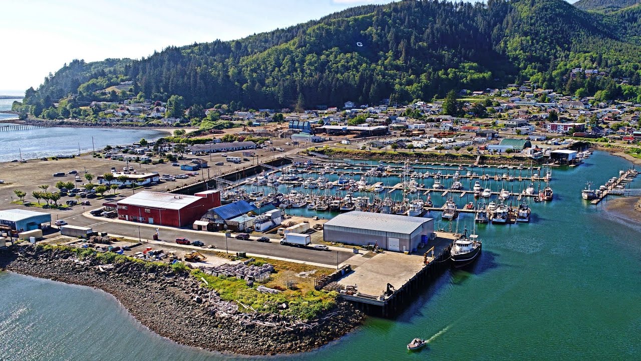 Garibaldi Oregon 2018 4k, 360 View - YouTube