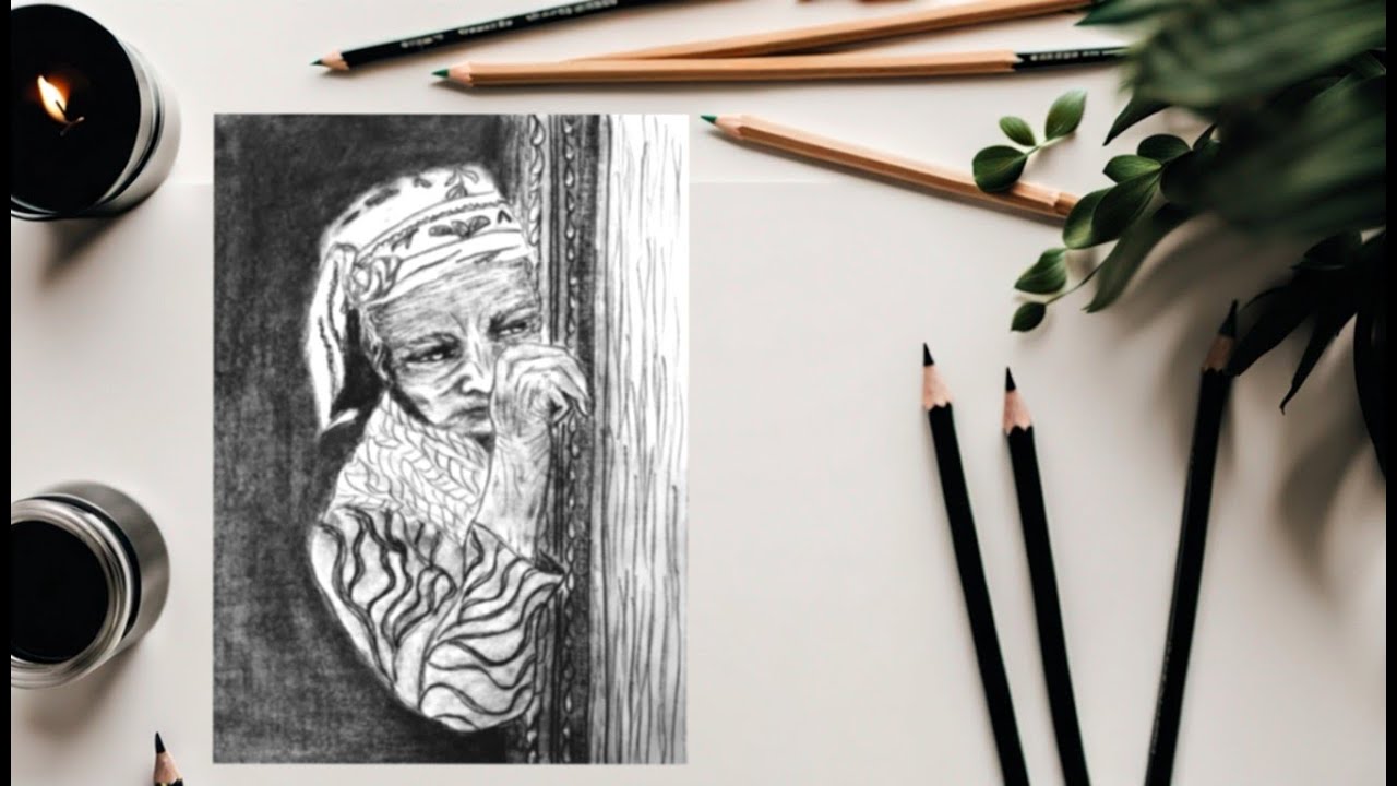 How to Draw an Elderly Person - YouTube