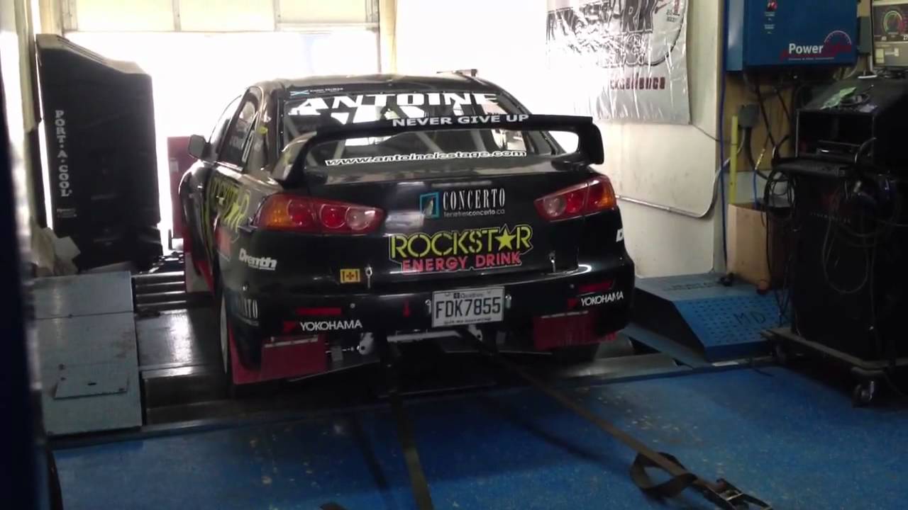 Rockstar Rally car getting tuned at Benchmark Tuning - YouTube