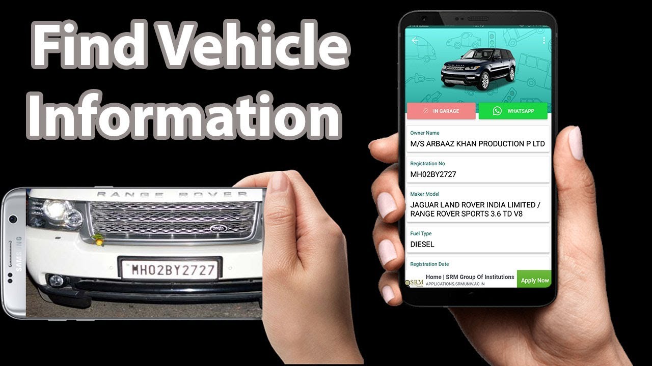 How to Find Vehicle & Owner details from Android App? | rto vehicle ...