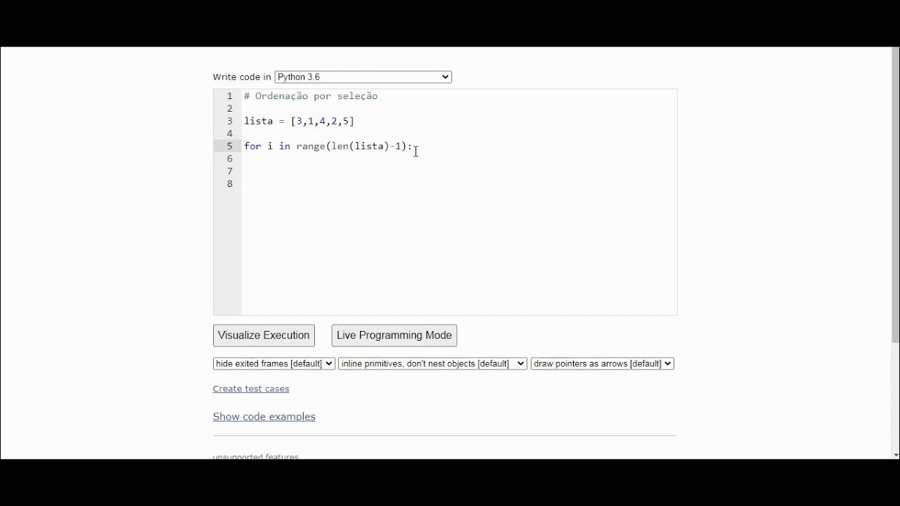 Como funciona o algoritmo de ordenação por seleção? #Selection Sort # ...