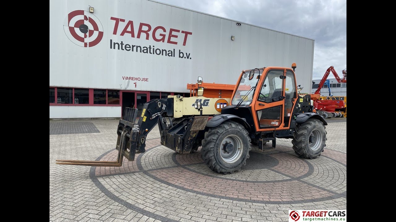 782200 JLG 4014 PS TELEHANDLER 4x4x4 2012 3803HRS 1400CM 4000KG - YouTube